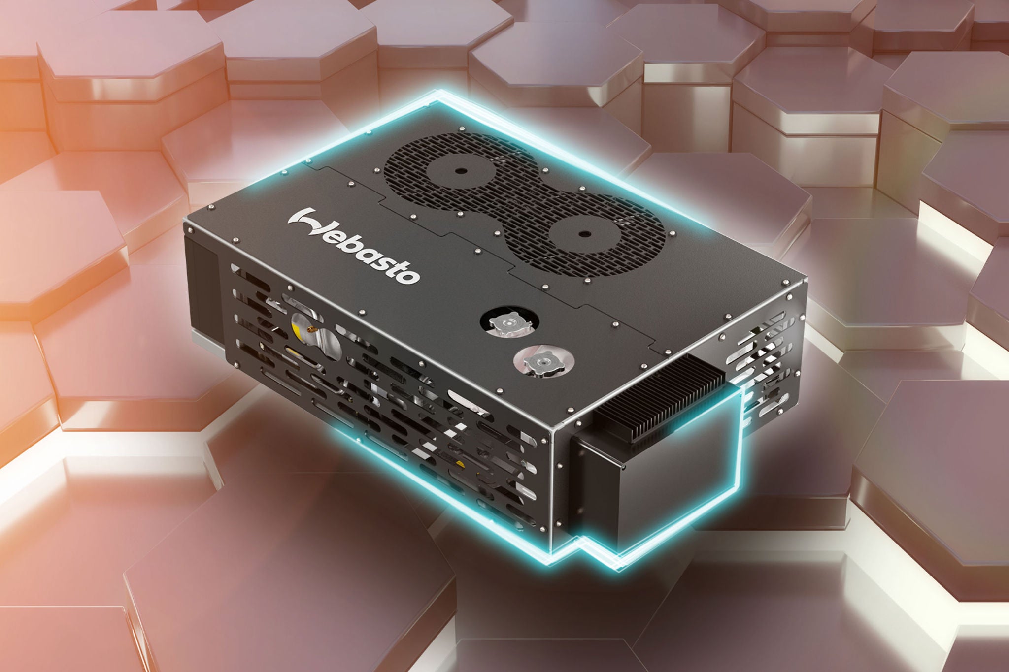 Batteries and eBTM from Webasto in a bus