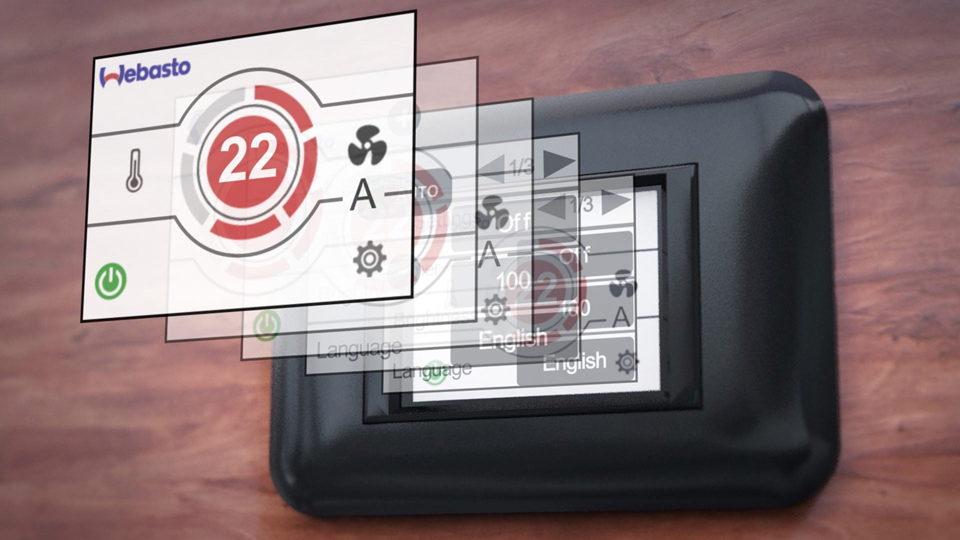 BlueCool MyTouch: Control unit for BlueCool Series air-conditioners