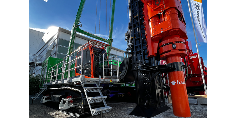 Webasto Reference Stories - Cleverly conceived colossus: Fully electrified 90-ton drilling rig