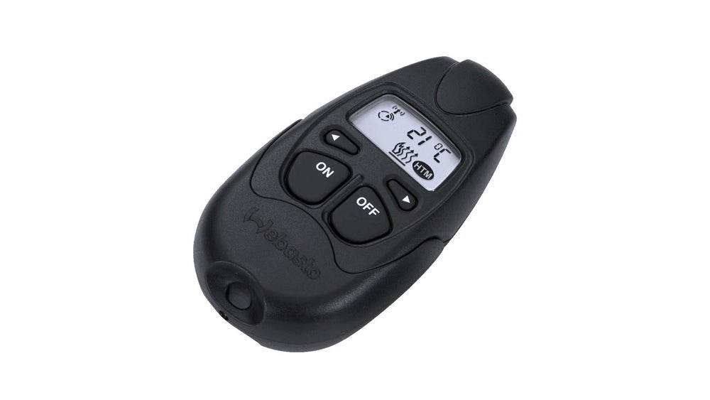 Telestart T100 HTM: Handy radio remote control for Webasto heaters