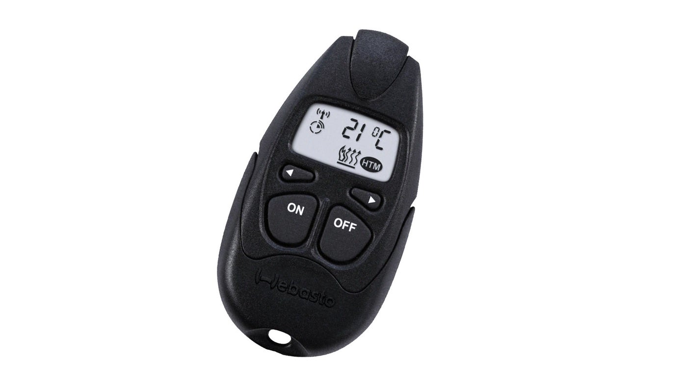 Telestart T100 HTM: Handy radio remote control for Webasto heaters