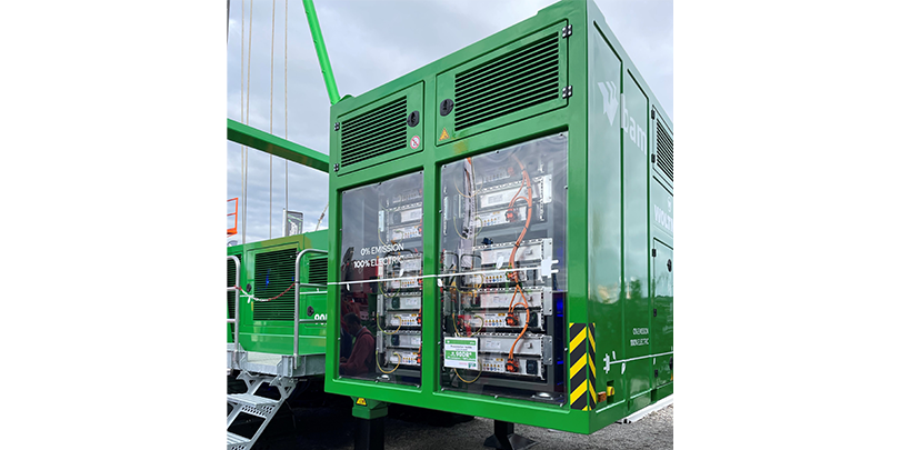 Webasto Reference Stories - Cleverly conceived colossus: Fully electrified 90-ton drilling rig