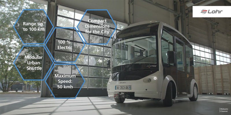 Webasto Reference Stories - Lohr relies on battery systems from Webasto