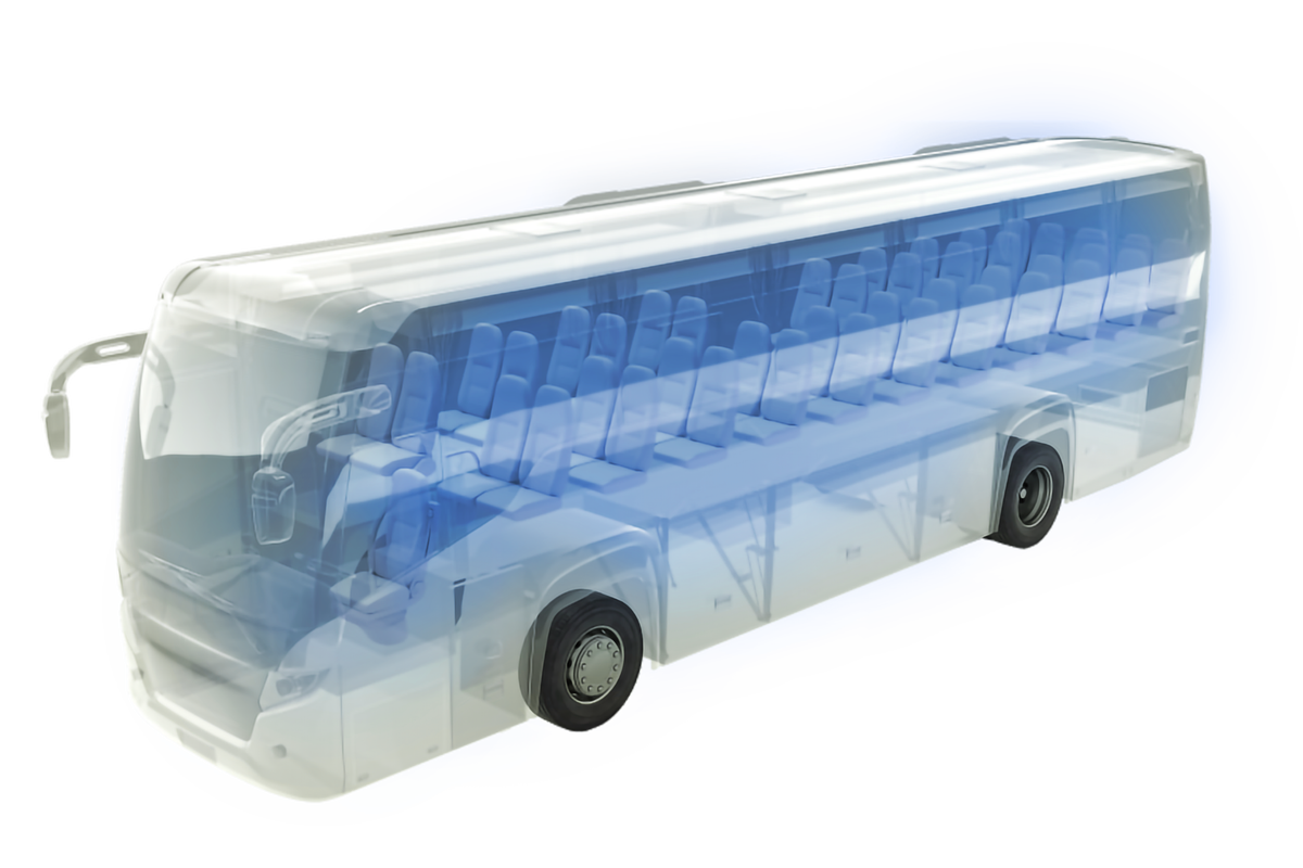 Air-conditioning & HEPA filter systems for buses | Webasto